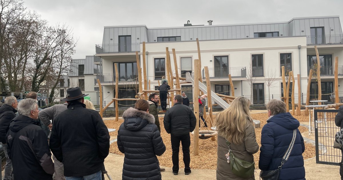 Feierliche Eröffnung des Spielplatzes „Schulstraße“ in Johannisberg ...